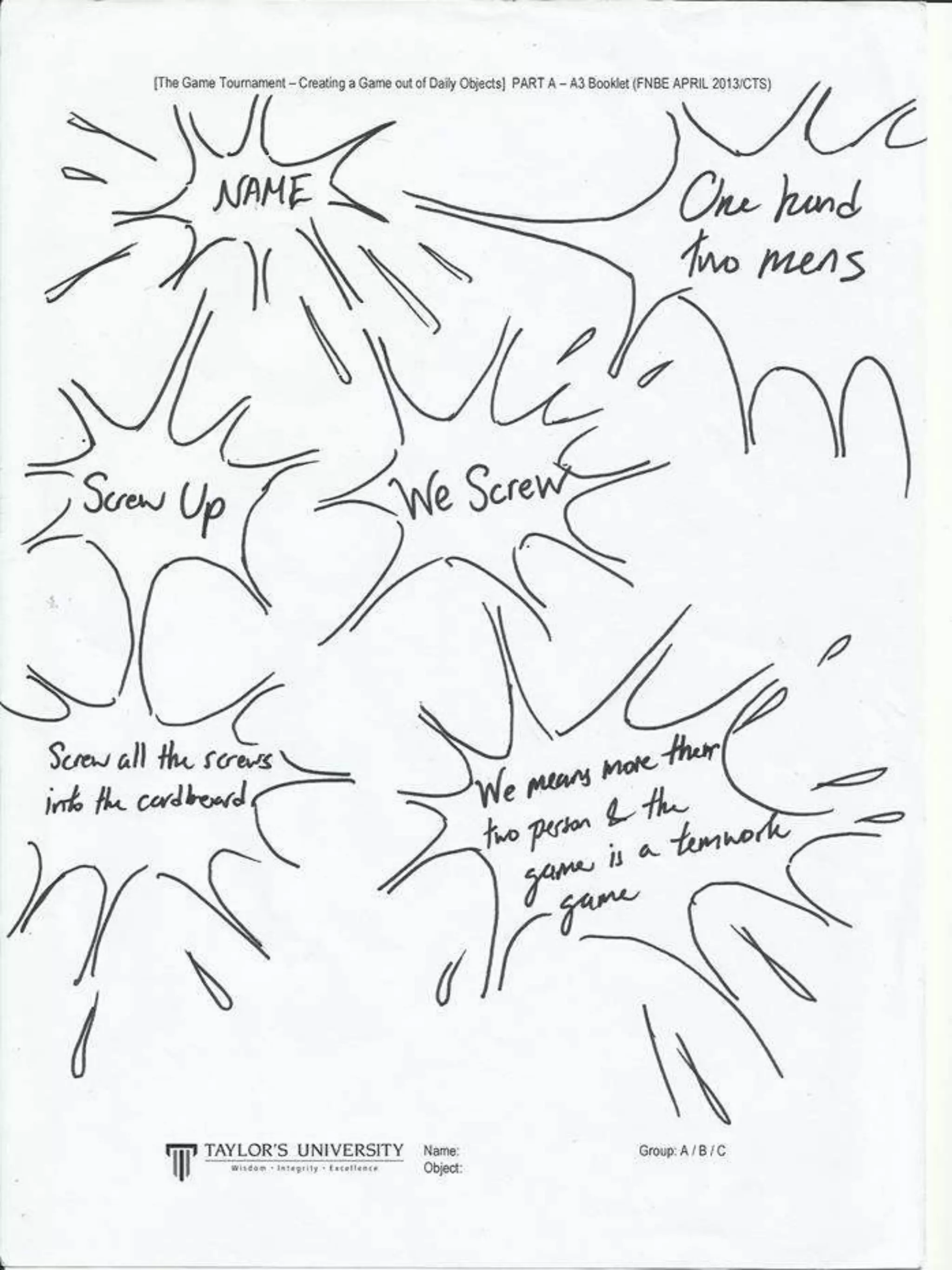 Cts final project booklet | PDF