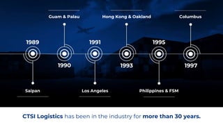 CTSI Logistics Company Profile 2020 | PPTX | Logistics and ...