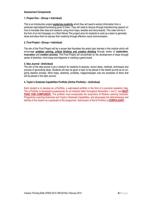 CTS Module Outline 2014 | PDF