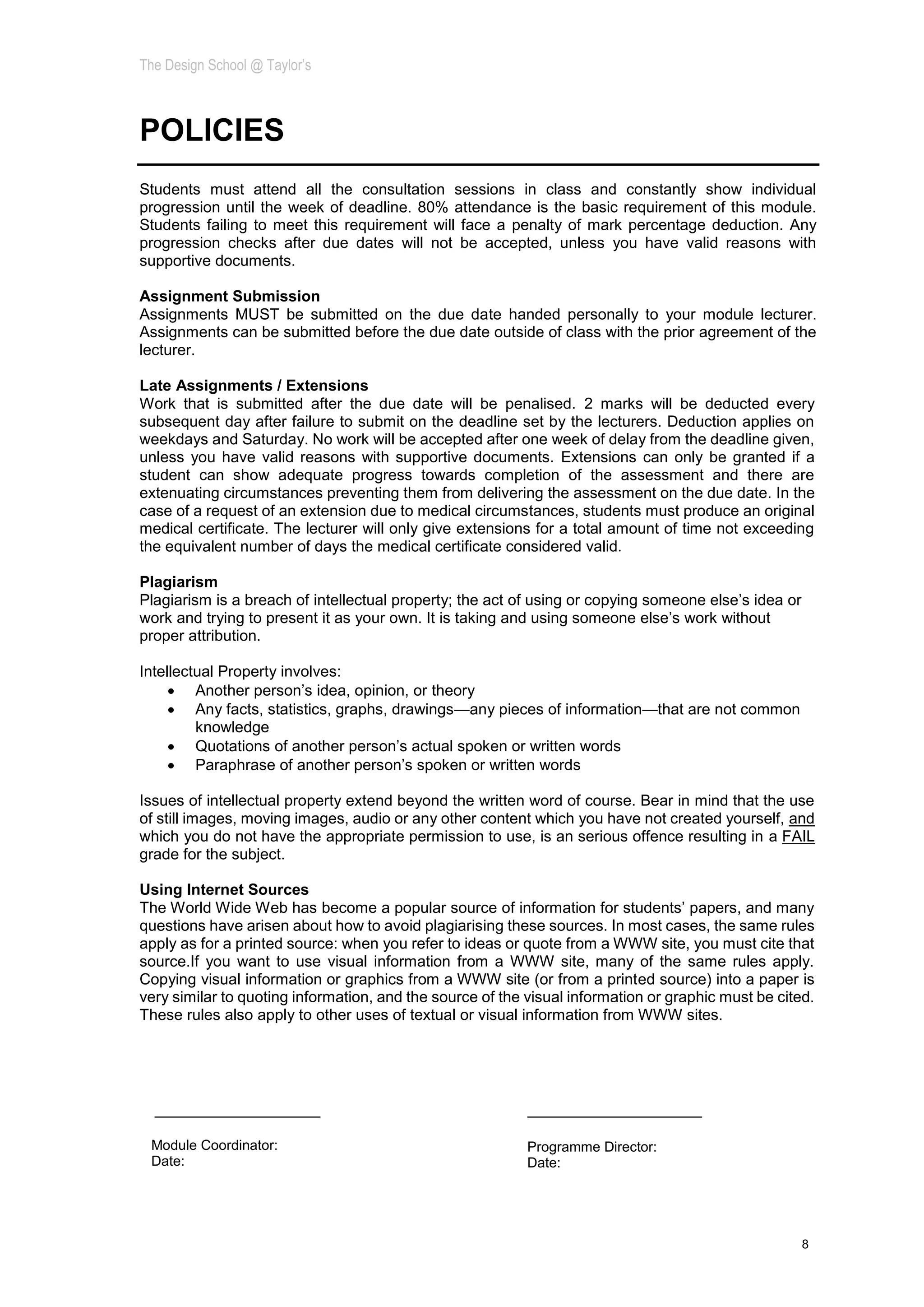 CTS MODULE OUTLINE | PDF