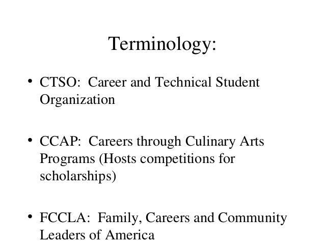 CTSO's for JTED @ Santa Rita Culinary
