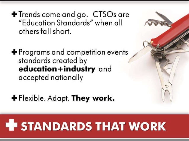 CTSOs - The Swiss Army Knife of Education | PPT