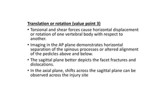 Ct spine fractures ppt | PPTX