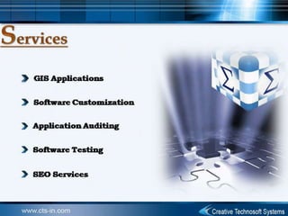 Creative Technosoft System - Company Profile | PPTX