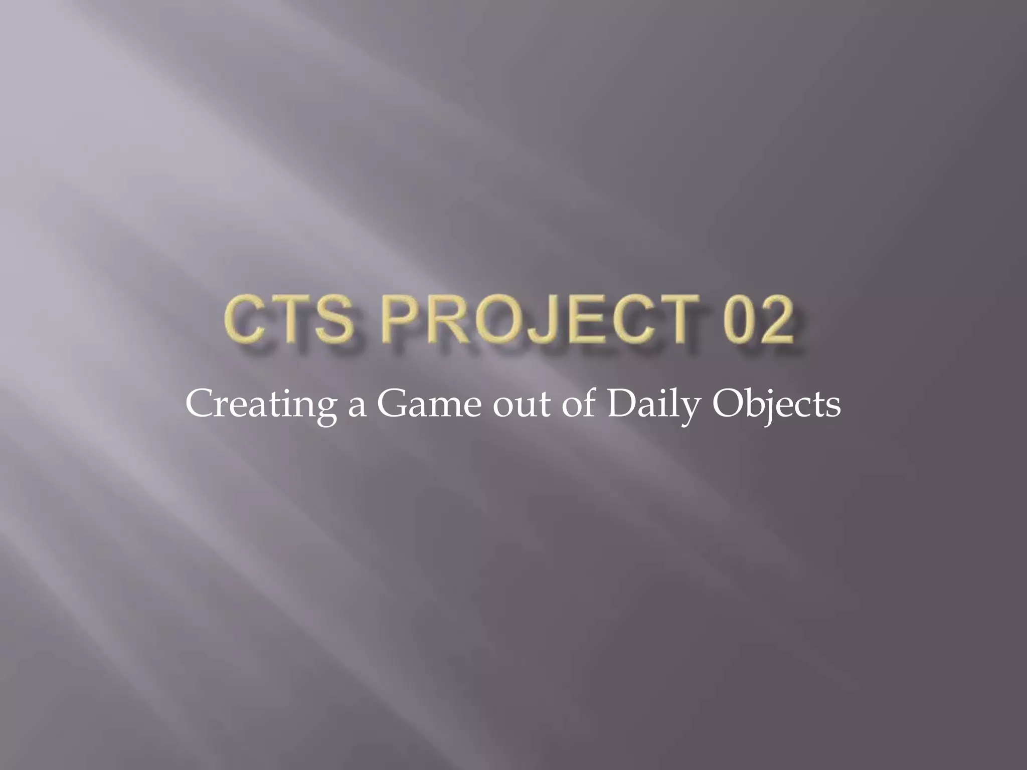 CTS PROJECT - 02 | PPT