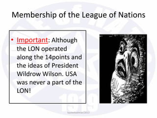 League of Nations | PPTX