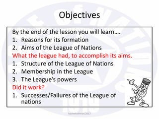 League of Nations | PPTX