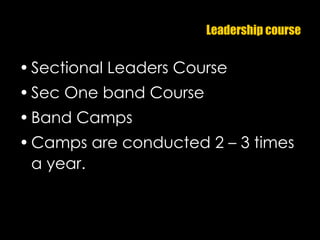 Ctss symphonic band_mtp(sec 1)_jan2011 | PPT