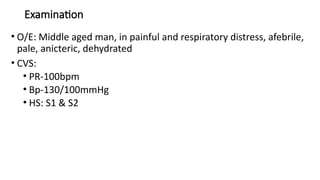 Cardiothoracic surgery discharge summary | PPTX