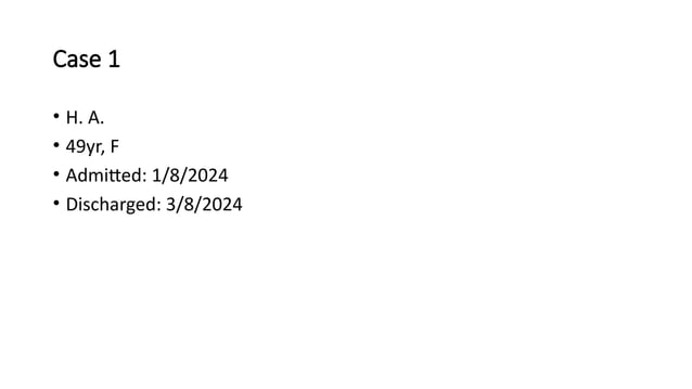 Cardiothoracic surgery discharge summary | PPT