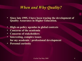 Quality Assurance in Higher Education - Controversies of Language ...