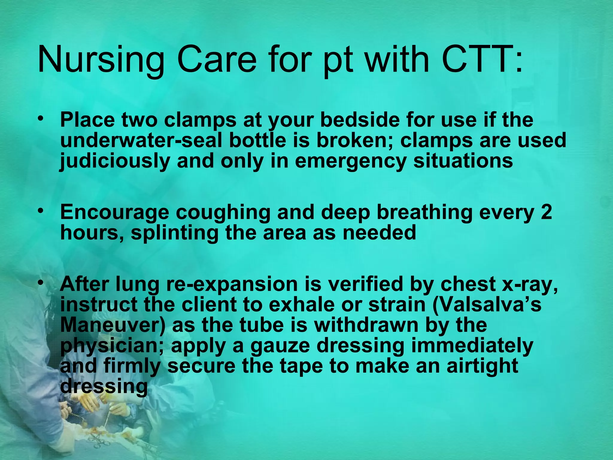 Ctt And Wound | PPT