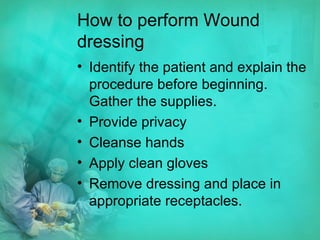Ctt And Wound | PPT