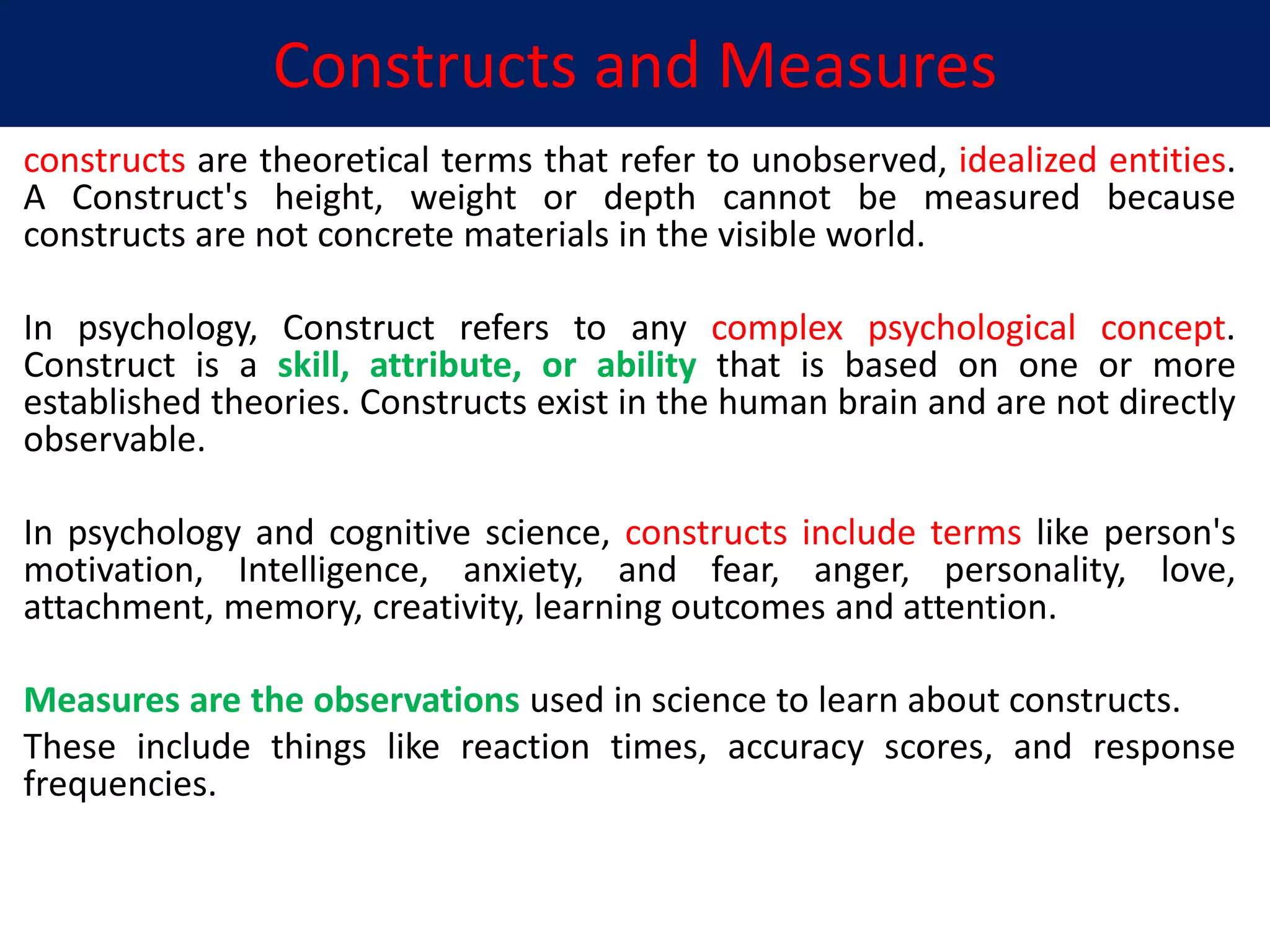 Classical Test Theory (CTT)- By Dr. Jai Singh | PPTX
