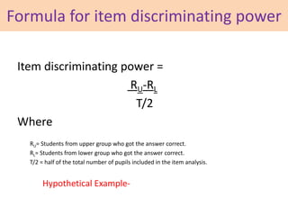Classical Test Theory (CTT)- By Dr. Jai Singh | PPTX
