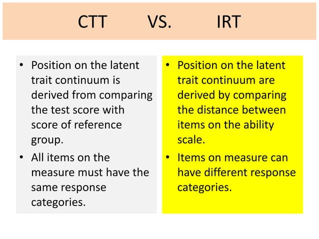 Classical Test Theory (CTT)- By Dr. Jai Singh | PPTX | Standardized ...