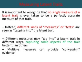 Classical Test Theory (CTT)- By Dr. Jai Singh | PPTX