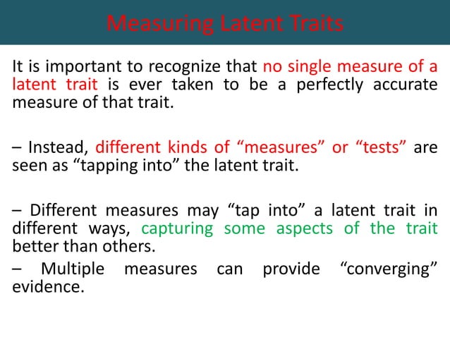Classical Test Theory (CTT)- By Dr. Jai Singh | PPTX | Standardized ...