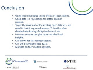 CTT2.0 Carbon Track and Trace presentation for SmartCitiesIndiaExpo | PPT