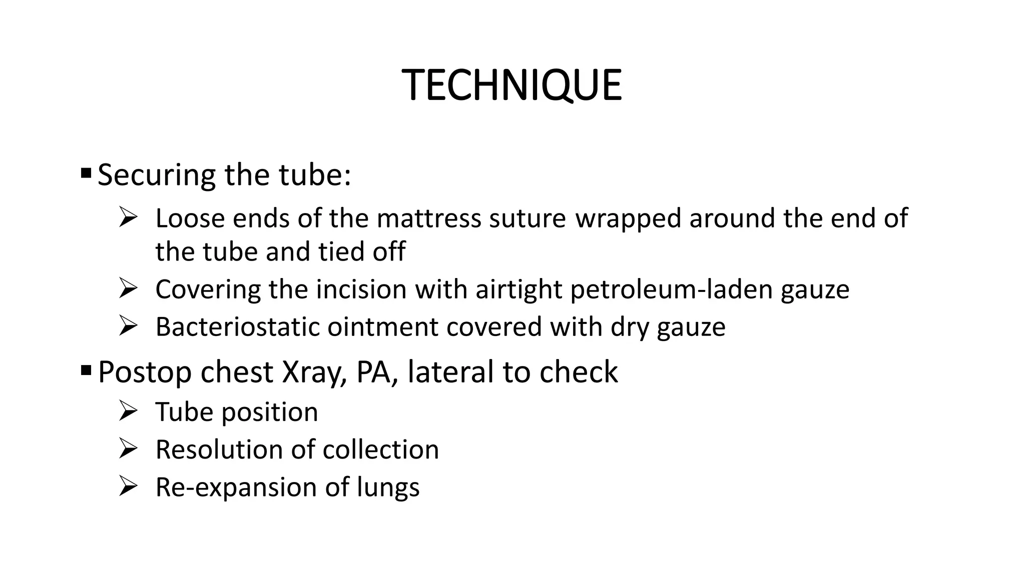 Closed tube thoracotomy drainage presentation | PPT