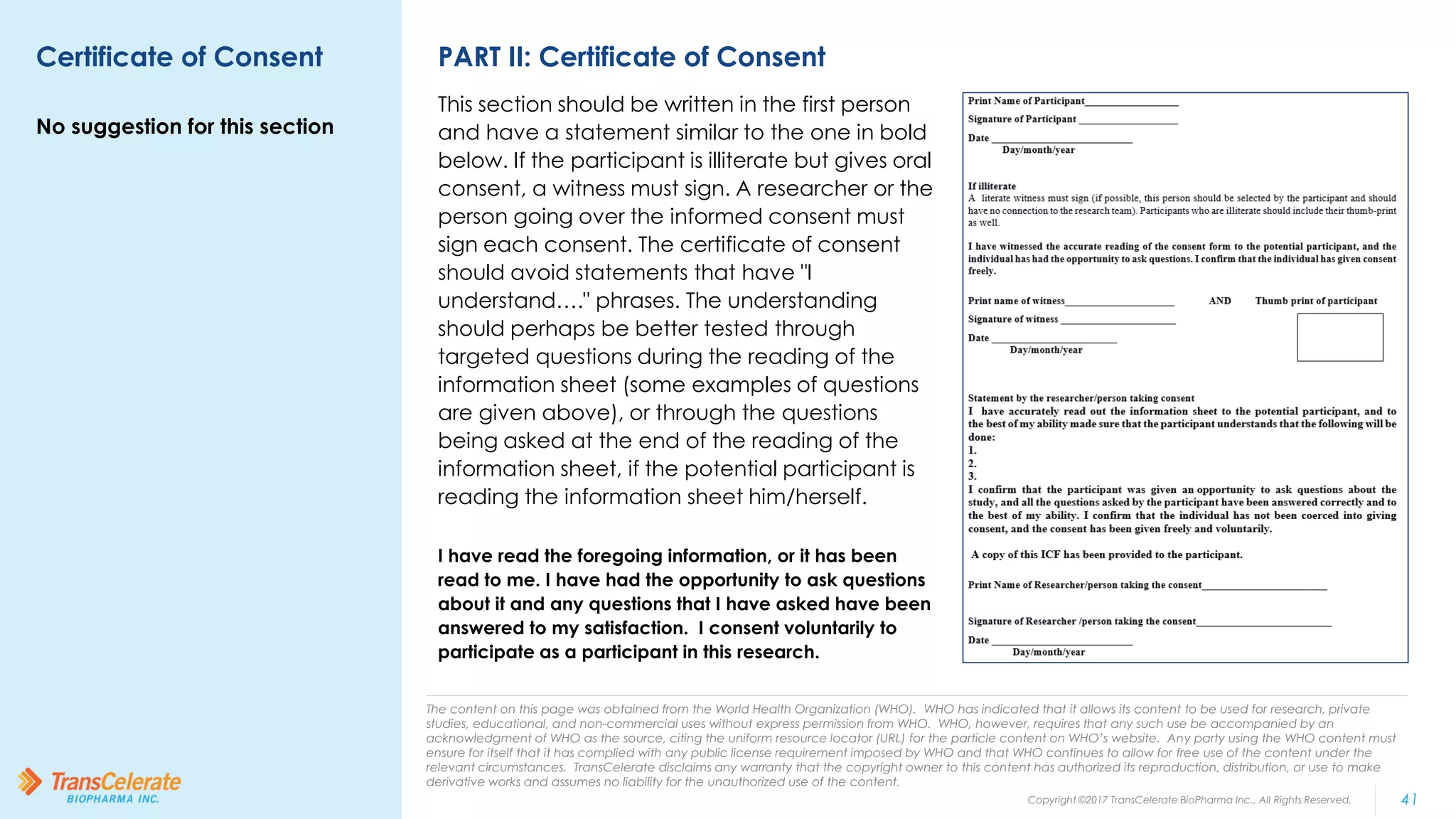 eConsent Initiative - eConsent Operational Examples | PPT