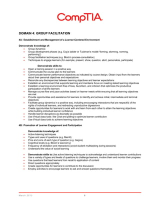 CompTIA CTT+ Overview | PDF