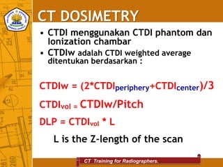 BASIC CT FOR RADIOGRAPHY STUDENTS | PPT