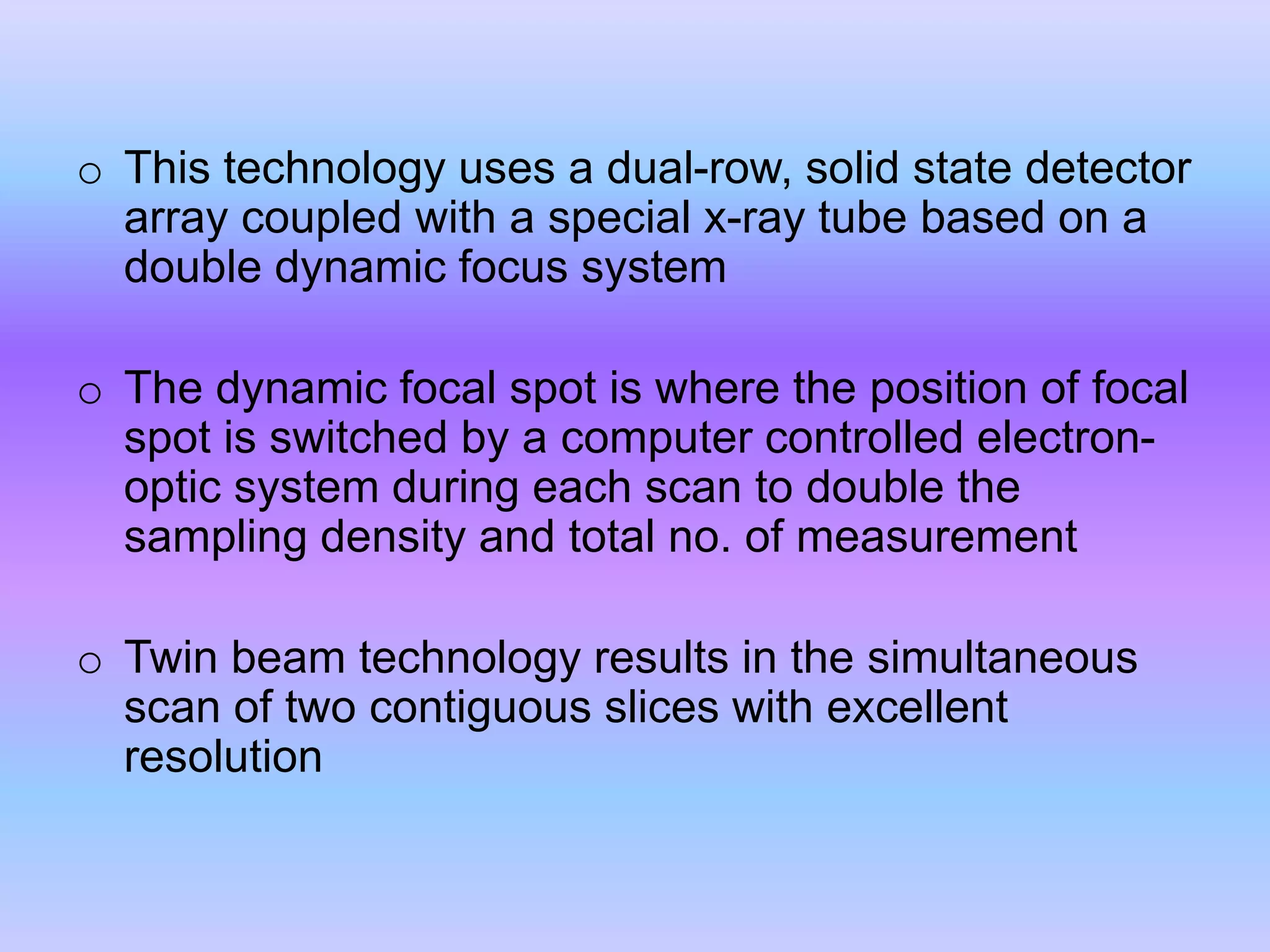 Ct tube and detectors | PPTX
