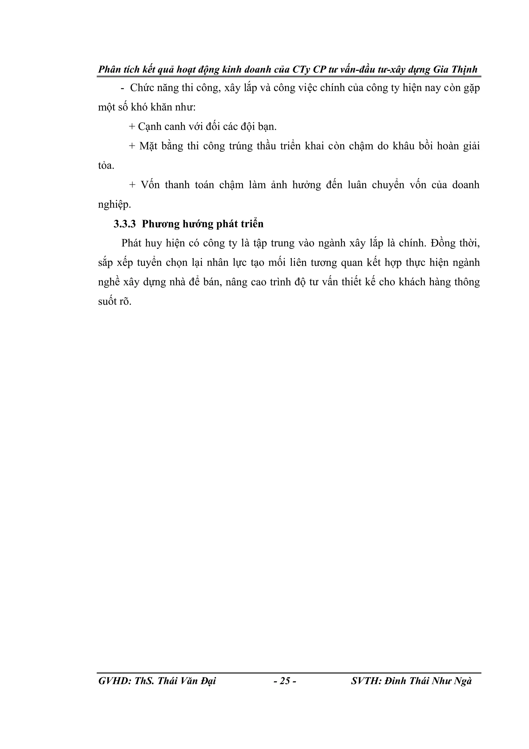 [Ctu.vn] [luan van 010174]-phan tich ket qua hoat dong kinh doanh cua cong ty cp tu van - dau tu ...