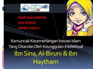 Ctu 311:Kemuncak Kecemerlangan Inovasi Islam Yang Ditandai Oleh Keunggulan Intelektual-Ibn Sina ...