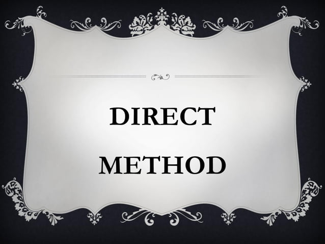 Grammar Translation Method and Direct Method | PDF
