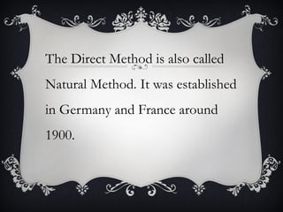 Grammar Translation Method and Direct Method | PDF