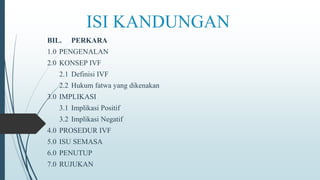 IVF (In Vitro Fertilization) (CTU 211) | PPTX