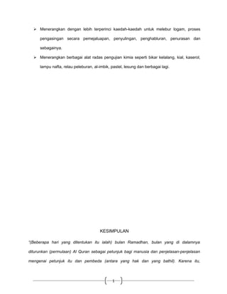 Sains dan teknologi Islm | PDF