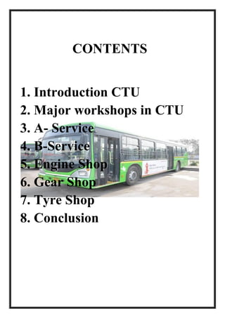 CTU Industrial Training Report | PDF