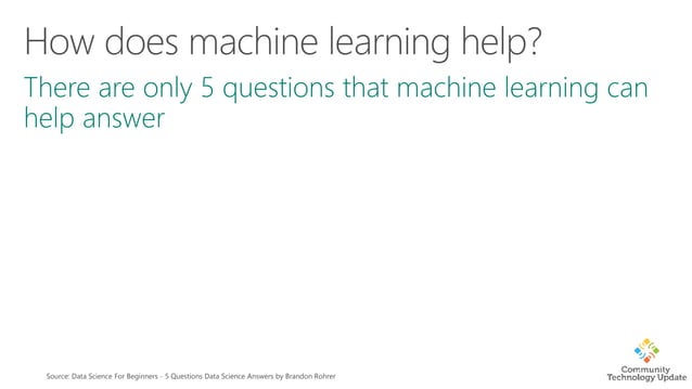 Machine Learning 101 | PPTX