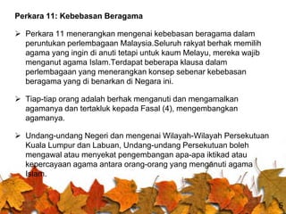 Konsep Kebebasan Beragama Dalam Islam | PPTX