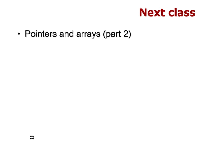 C Programming Tutorials-Pointers Presentation | PPT
