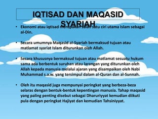 CTU 241 ( PENGENALAN EKONOMI ISLAM & PRINSIP EKONOMI ISLAM ) | PPTX