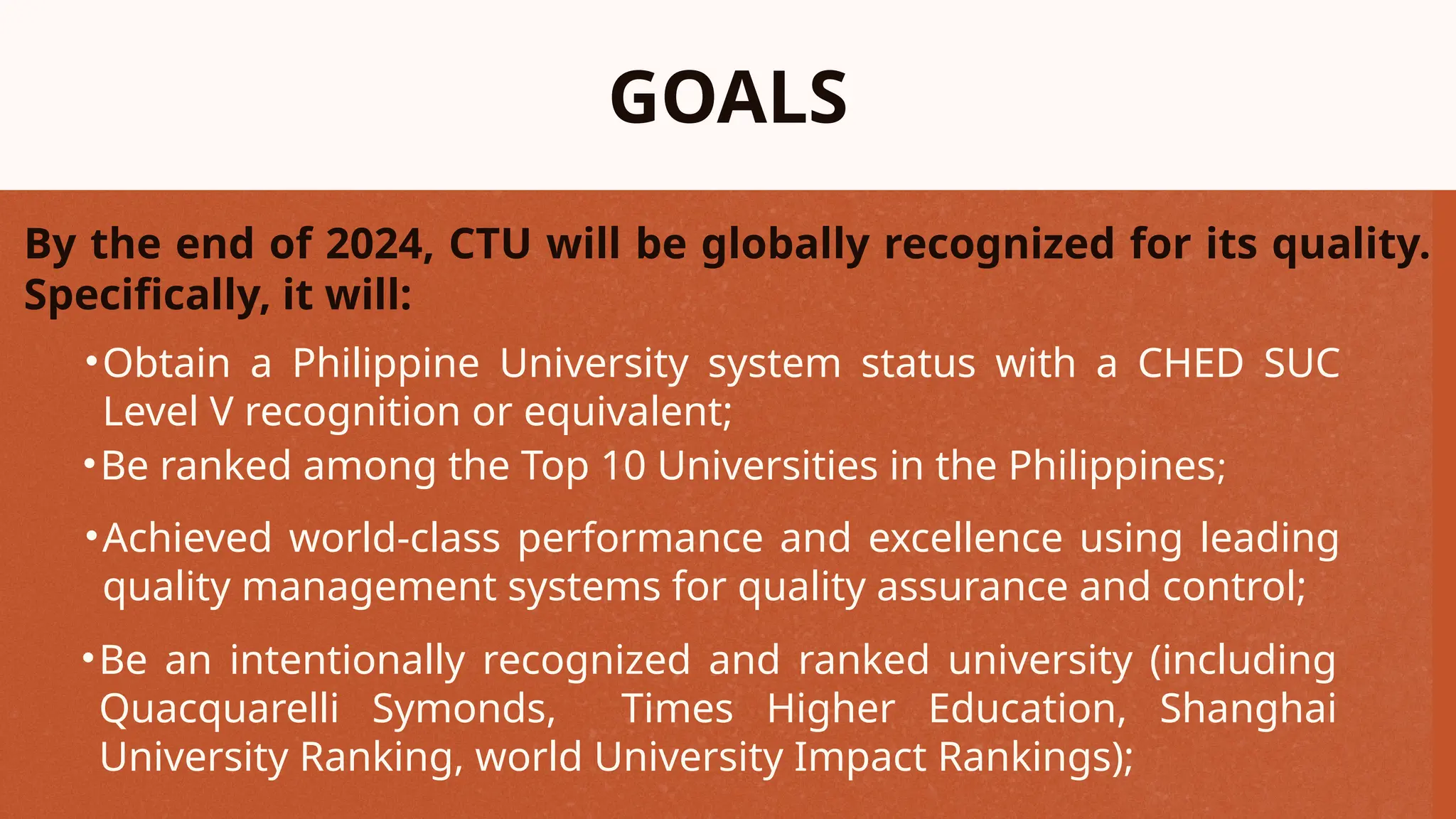 CTU Vision, Mission, Goals, Objectives.pptx