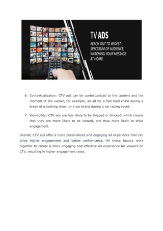 CTV advertising campaign | PDF