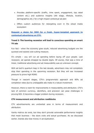 CTV advertising campaign | PDF