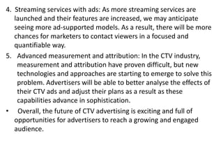 CTV advertising campaign | PPT