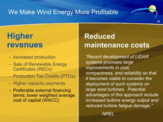Catch The Wind Investor Presentation November 2009 | PDF