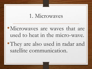 THE TOPIC OF ELECTROMAGNETIC_WAVES. PHYSICS FOR FORM 4. | PPTX