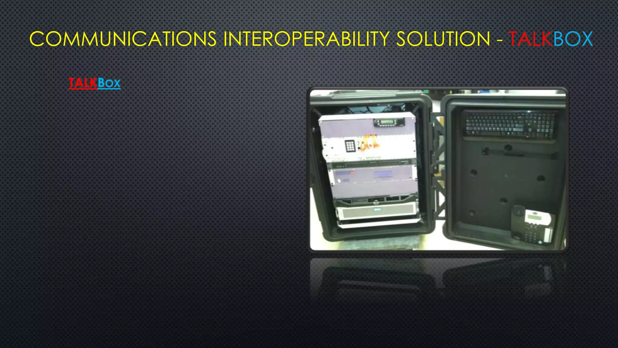 Communications Interoperability - Centrix IP Talkbox - English Language ...