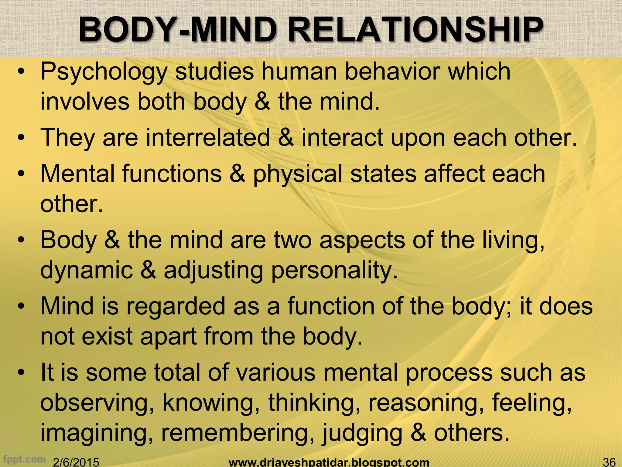 Biological basis of human behavior | PDF