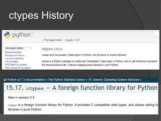Ctypes | PPTX