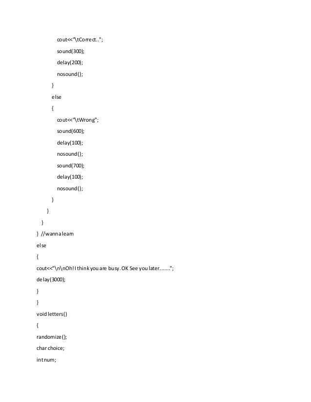 C++ typing tutor by debakar roy