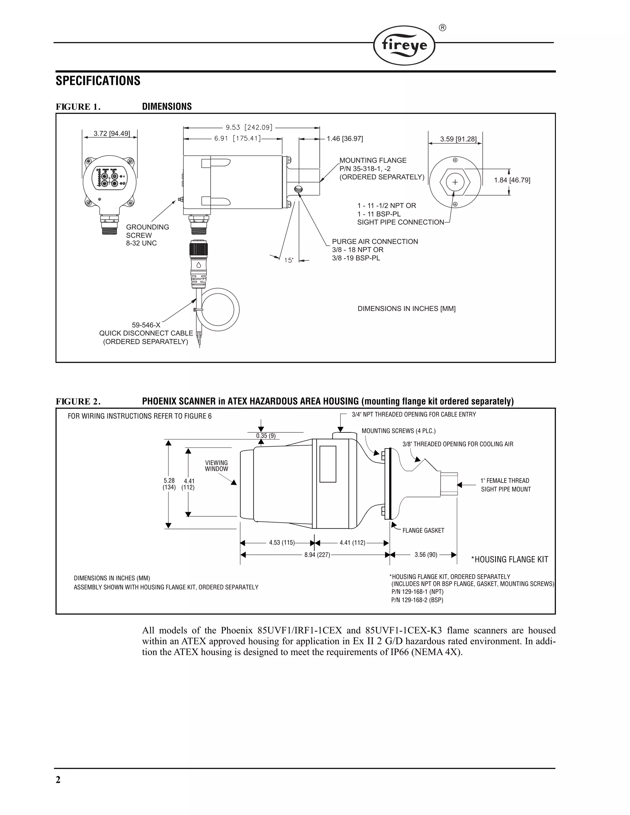 Integrated Flame Scanner for Industrial Combustion Operations | PDF